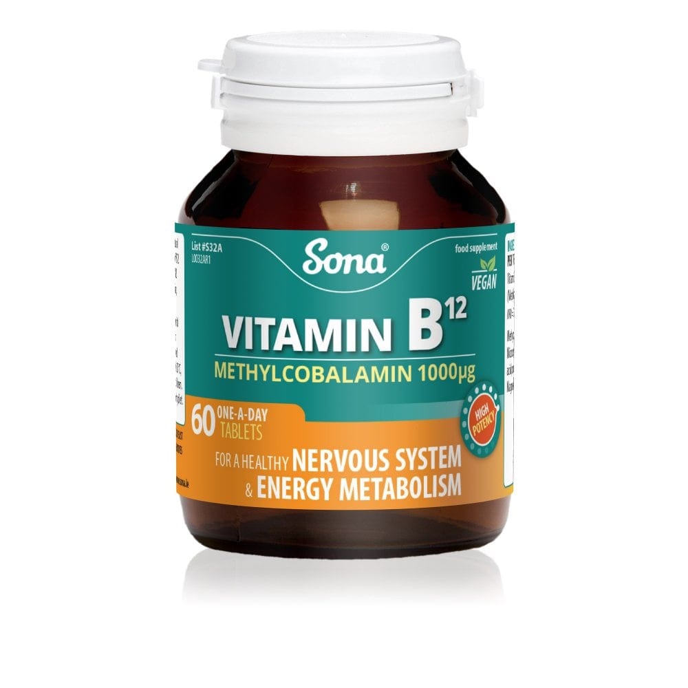 Sona Vitamin B12 1000mcg (60) – Lir Pharmacy