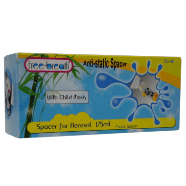 Free Breath Anti Static Spacer with Child Mask (175ml) – Lir Pharmacy