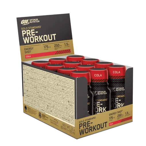 Optimum Nutrition Energy Pre Workout Shots x 12 – Lir Pharmacy