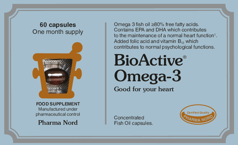 BioActive Omega-3 60 Capsules | Heart, Brain & Eye Support – Lir Pharmacy