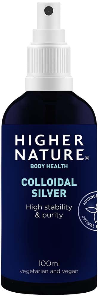 Higher Nature Colloidal Silver (100ml) – Lir Pharmacy