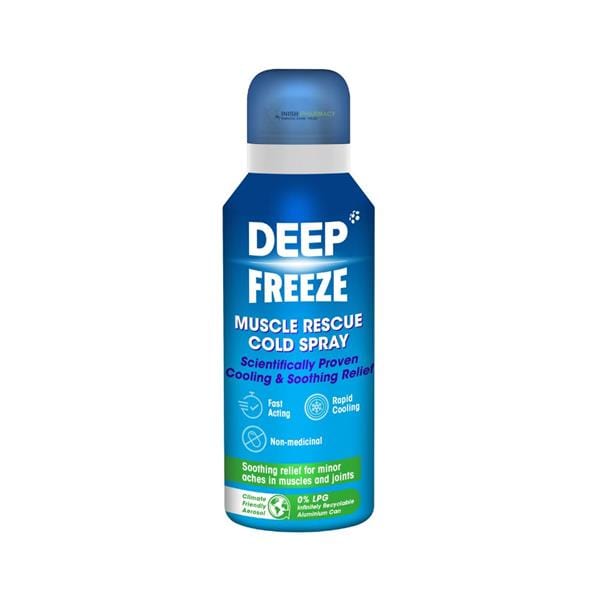 Deep Freeze Pain Relief Cold Spray 72ml | Instant Cooling Muscle Relief ...