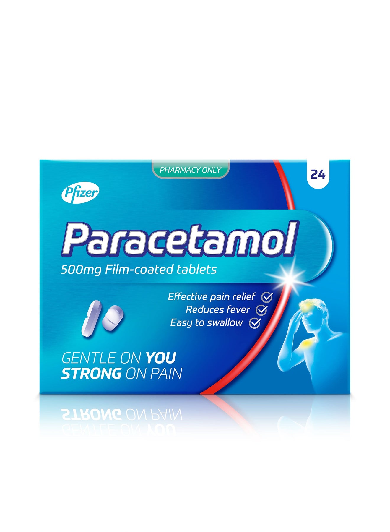 Paracetamol Pfizer 500mg Tablets (24) | Online Pharmacy