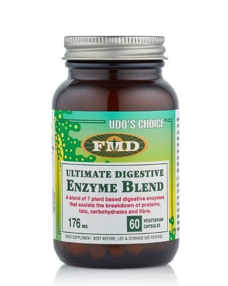 Udo’s Choice Ultimate Digestive Enzymes 60 Capsules | Everyday ...