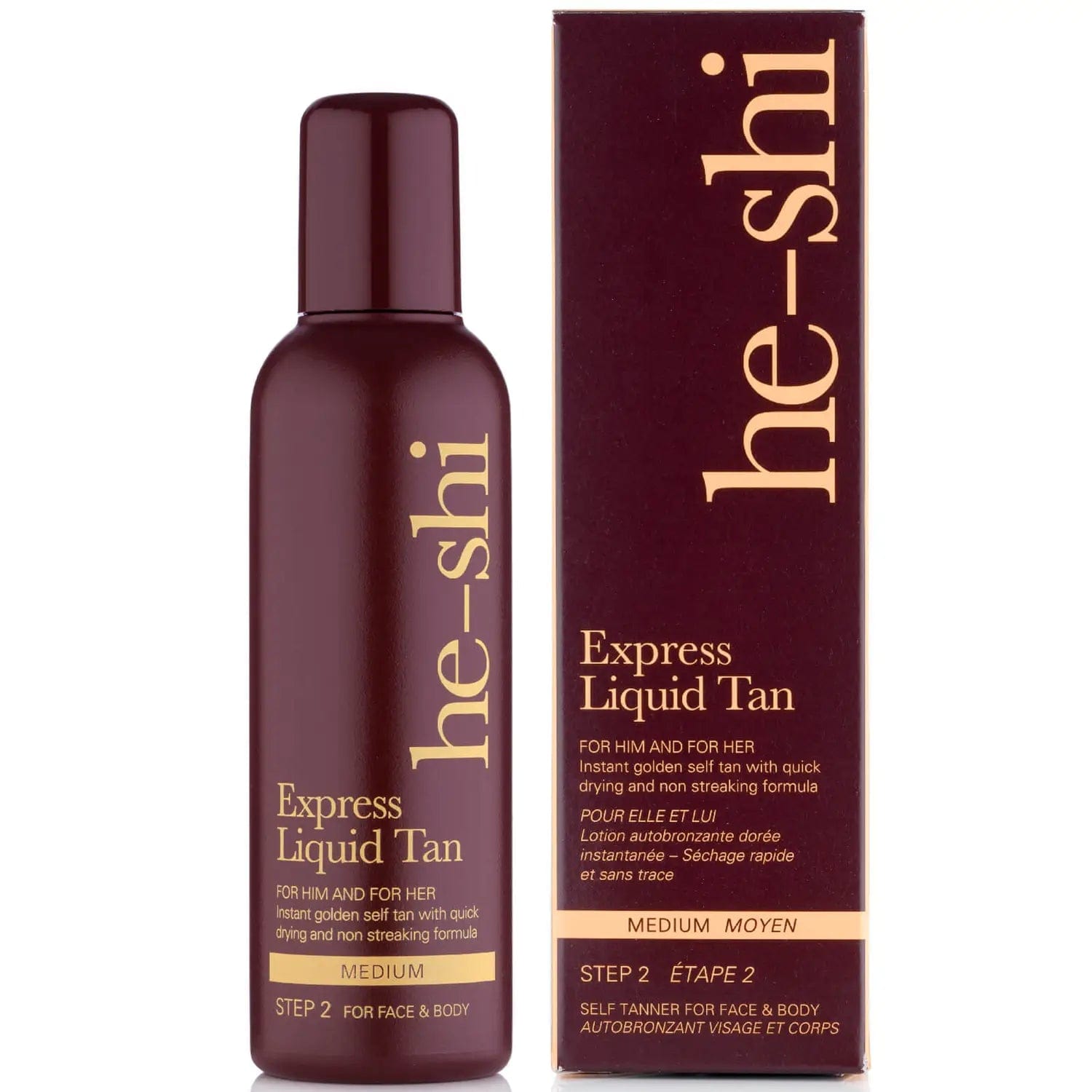 He-Shi Express Liquid Tan 150ml – Lir Pharmacy