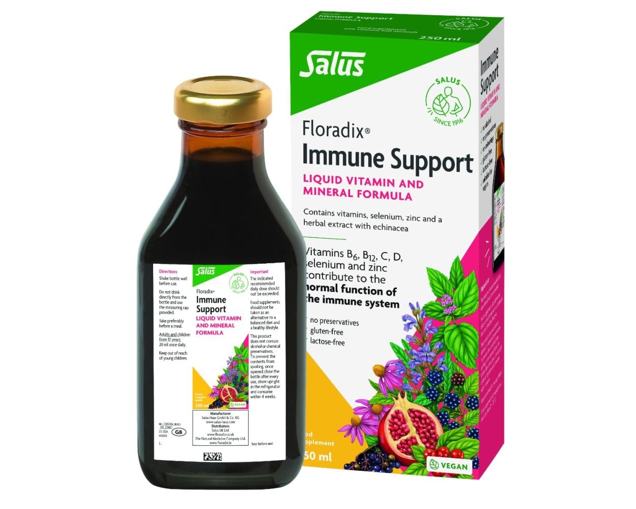 Floradix Immune Support 250ml | Immune Support Supplement Ireland – Lir ...