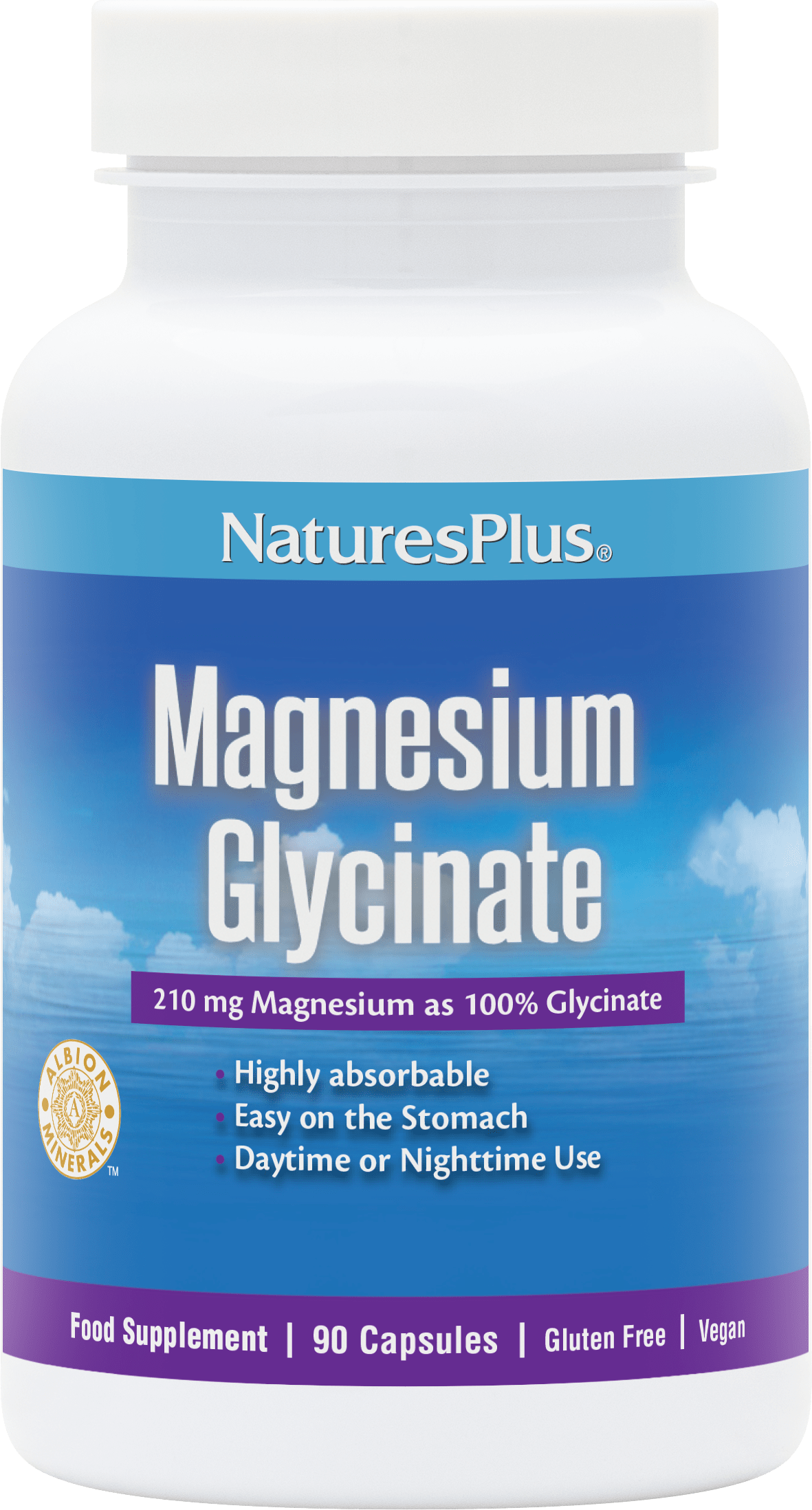 Natures Plus Magnesium Glycinate 90 – Lir Pharmacy