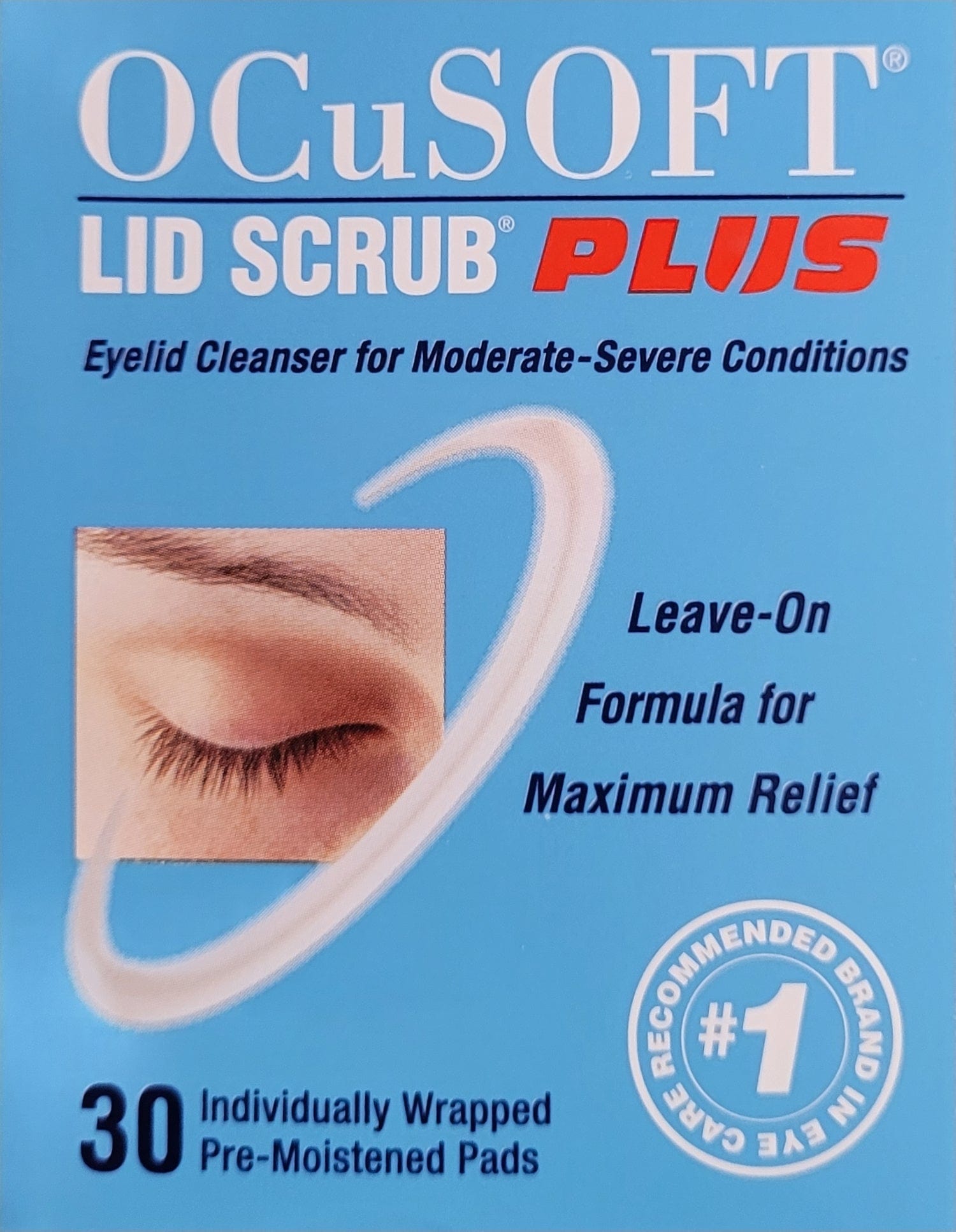 Ocusoft Plus Lid Scrub Blepharitis Wipes (30) – Lir Pharmacy